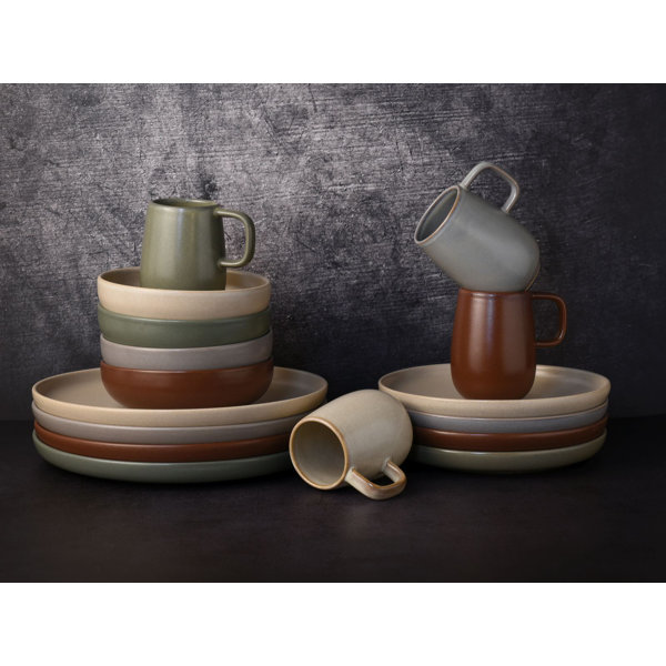 Creatable 16 Pieces Combined Service Uno For 4 People & Reviews | Wayfair.co.uk